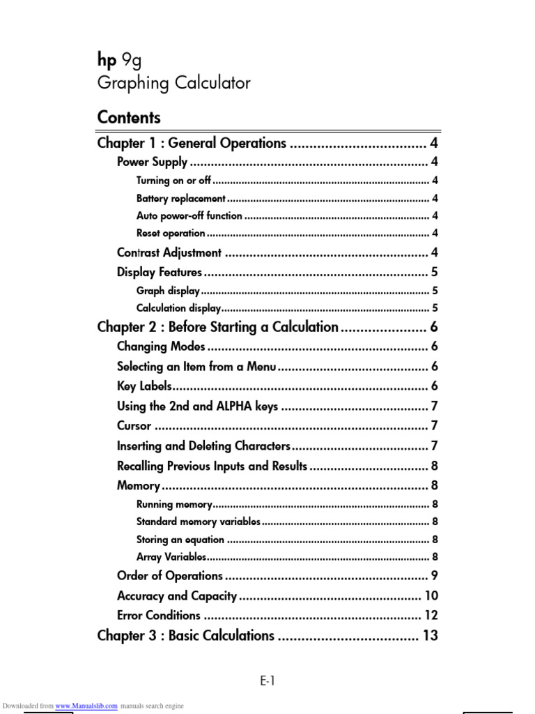 9g Graphing Calculator Pdf Cursor User Interface Function