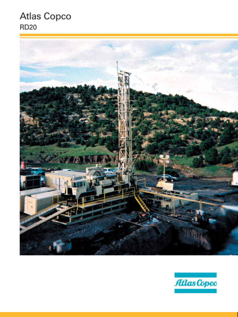 Atlas Copco RD20 Drill Rig Overview | PDF | Horsepower | Drill