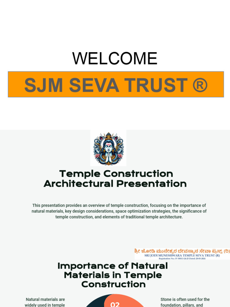 SJM Seva Trust Project | PDF | Temple | Architectural Design