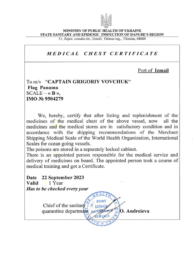49.medical Chest Certificate | PDF