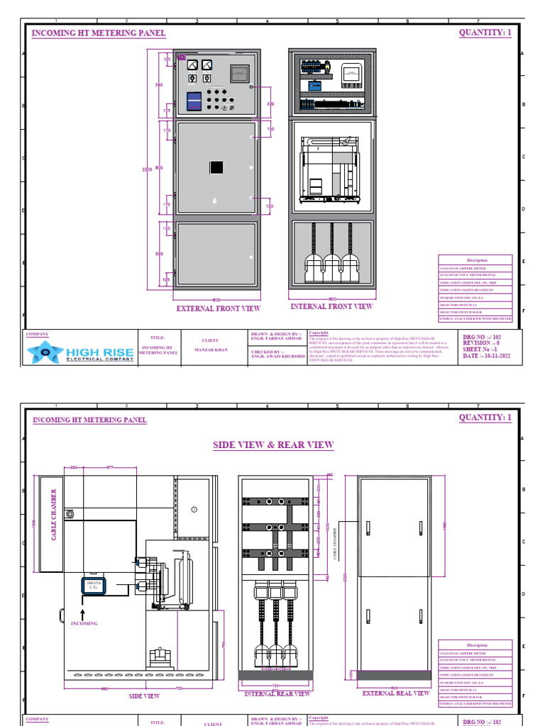 HT Panels | PDF | Power Engineering | Equipment