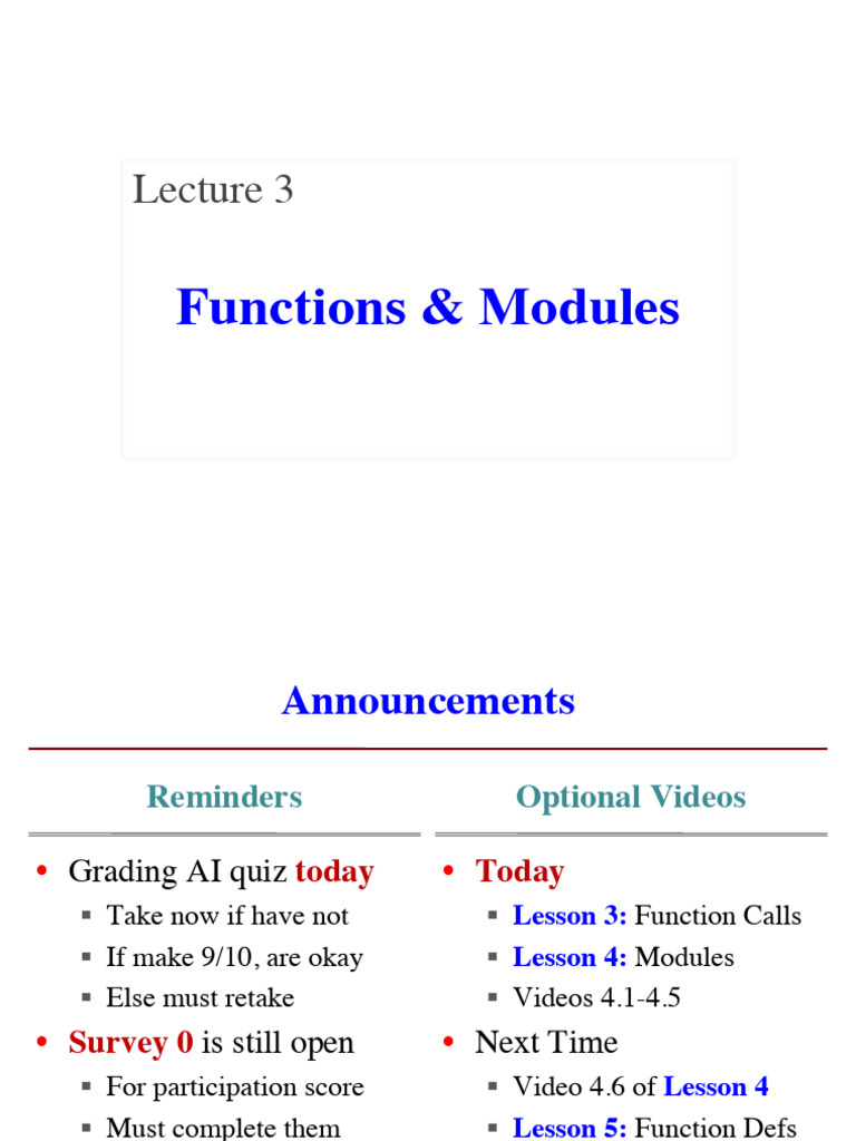 presentation-03 | Download Free PDF | Modular Programming | Python ...