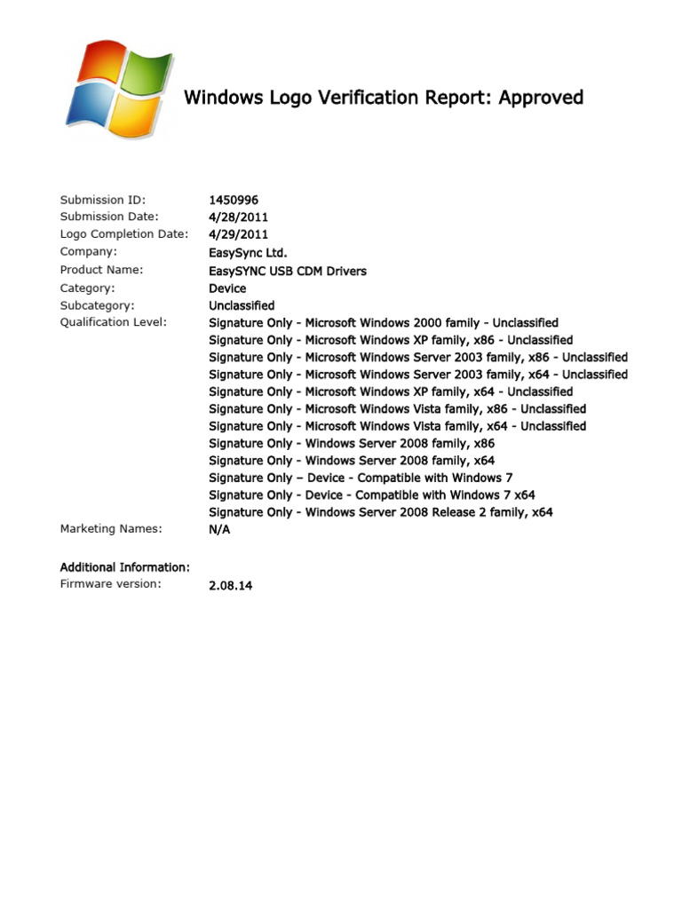 Logo Verification Report | PDF