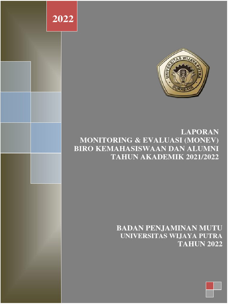 Laporan Monev Biro Kemahasiswaan Dan Alumni 2022 | PDF | Bisnis