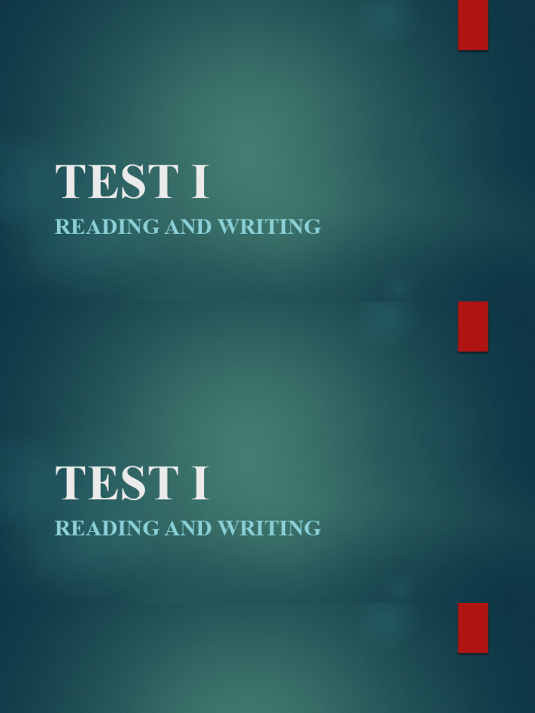 Grammar and Writing Skills Tests | PDF | Linguistics