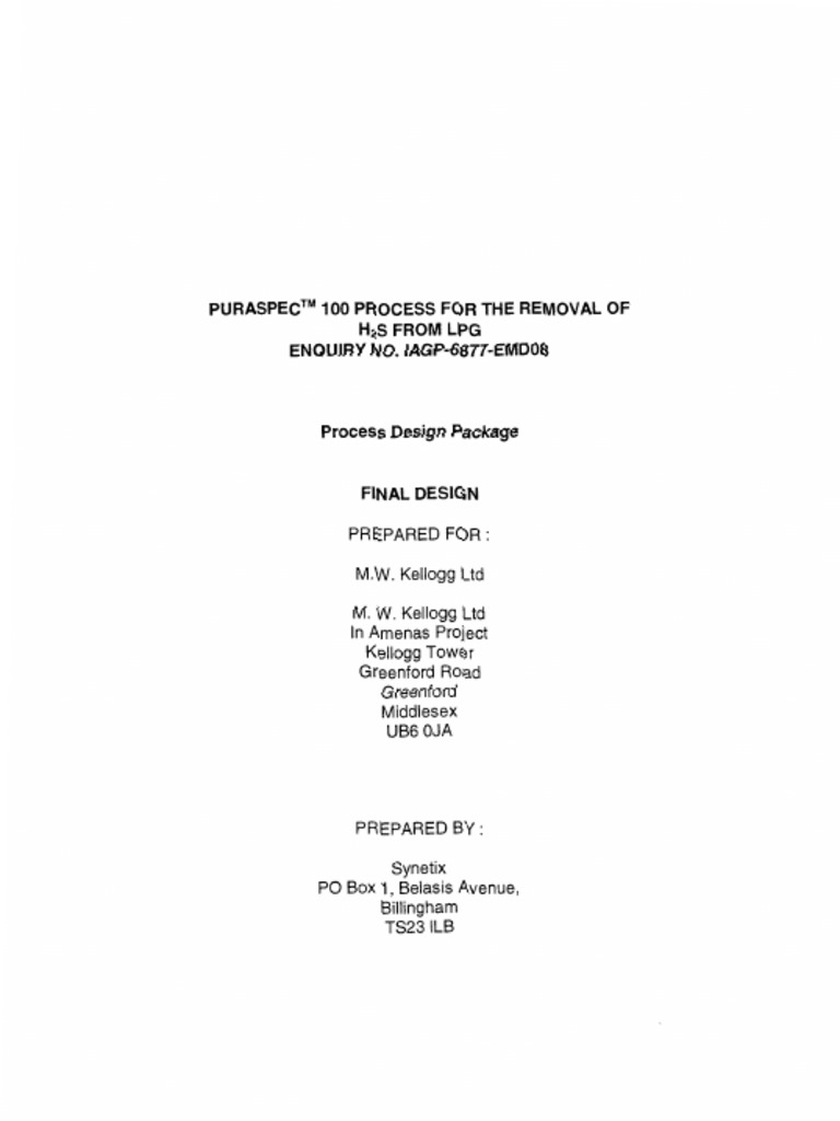 Puraspec For LPG | PDF