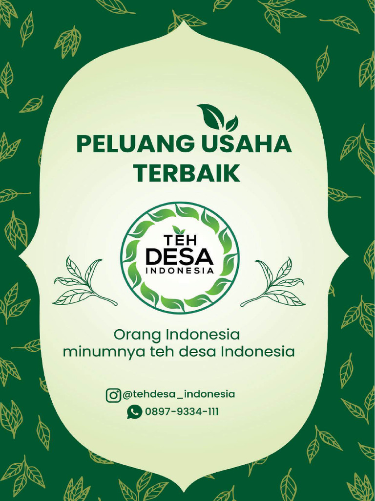 Proposal Baru Teh Desa Per Juli 2024 | PDF