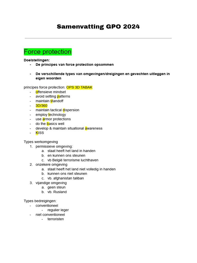 Samenvatting | PDF