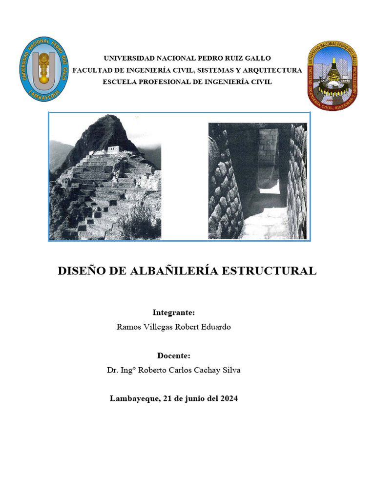 Historia de la Albañilería Estructural | PDF | Albañilería | Materiales ...