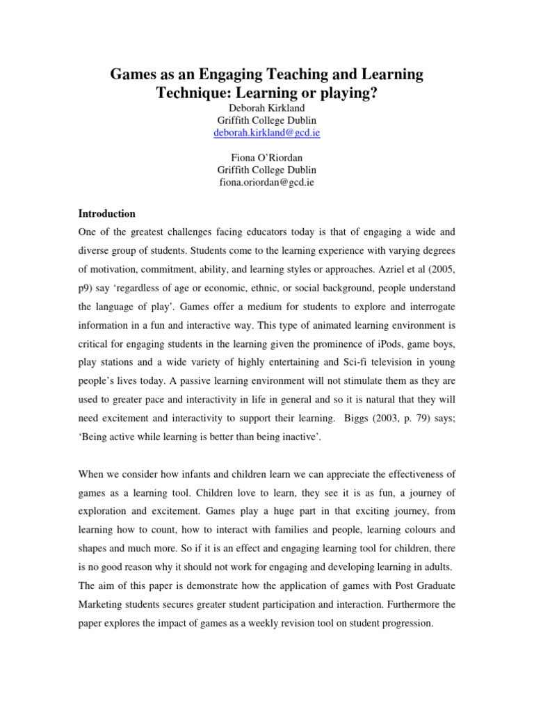 Kirkland Et Al | PDF | Learning | Cognition