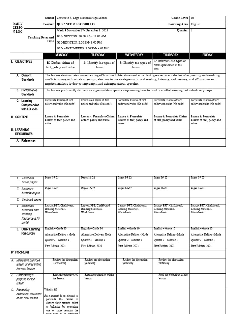 Week 4 | PDF | Learning | Educational Assessment