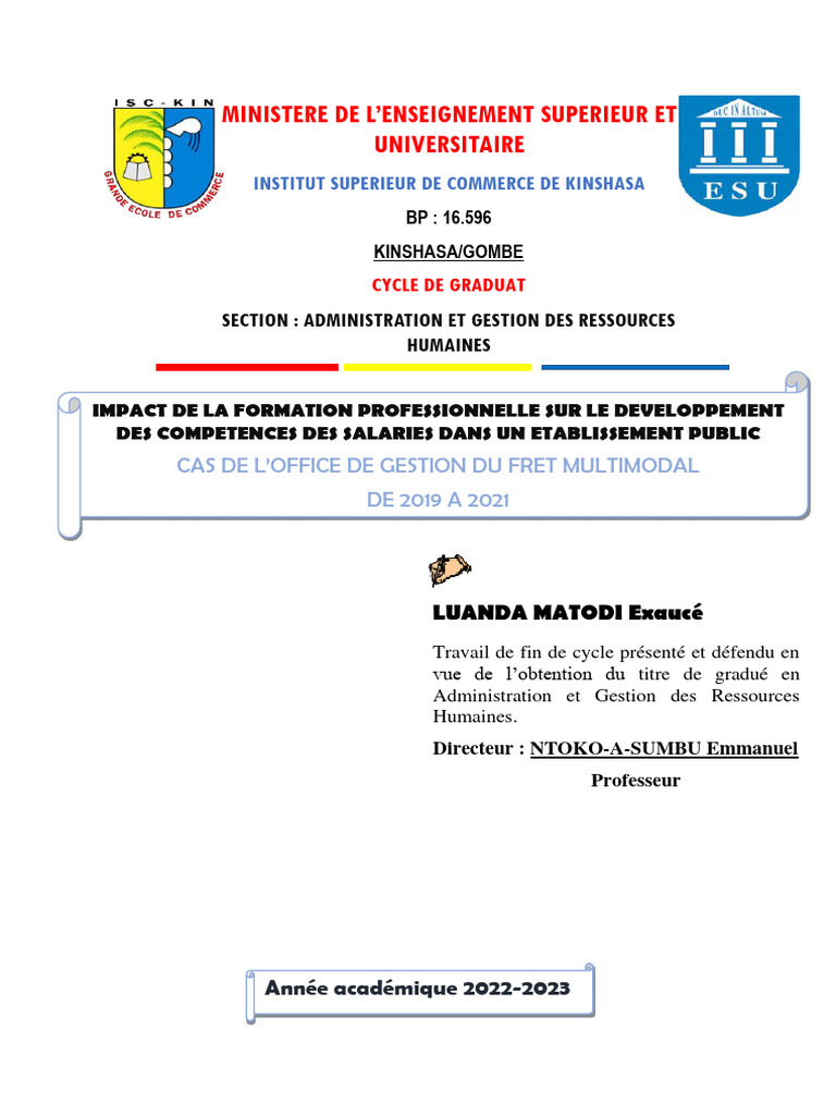 Salaire OGEFREM 2023 et Formation | PDF | Gestion des ressources ...