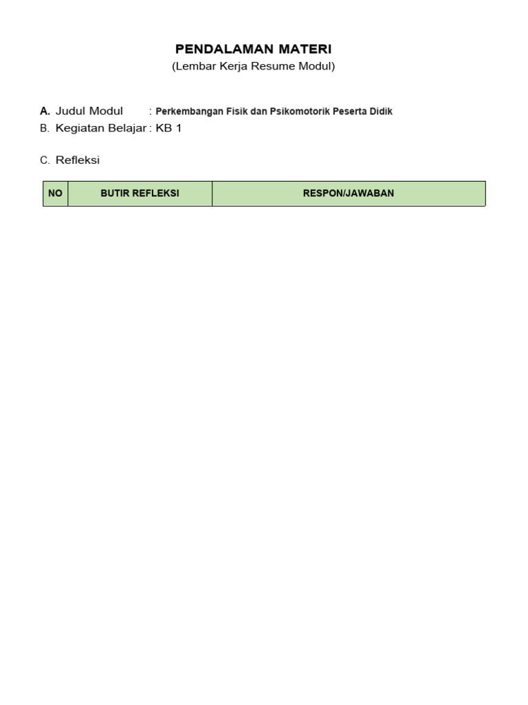 LK - Resume Pendalaman Materi PPG 2022 | PDF