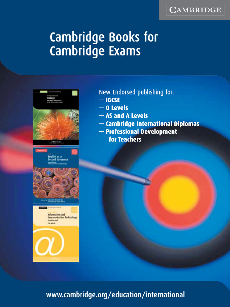 Cambridge Books For Exam | PDF