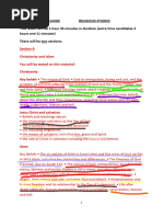 AQA GCSE Religious Studies How To Answer Questions Student Sheet | PDF ...