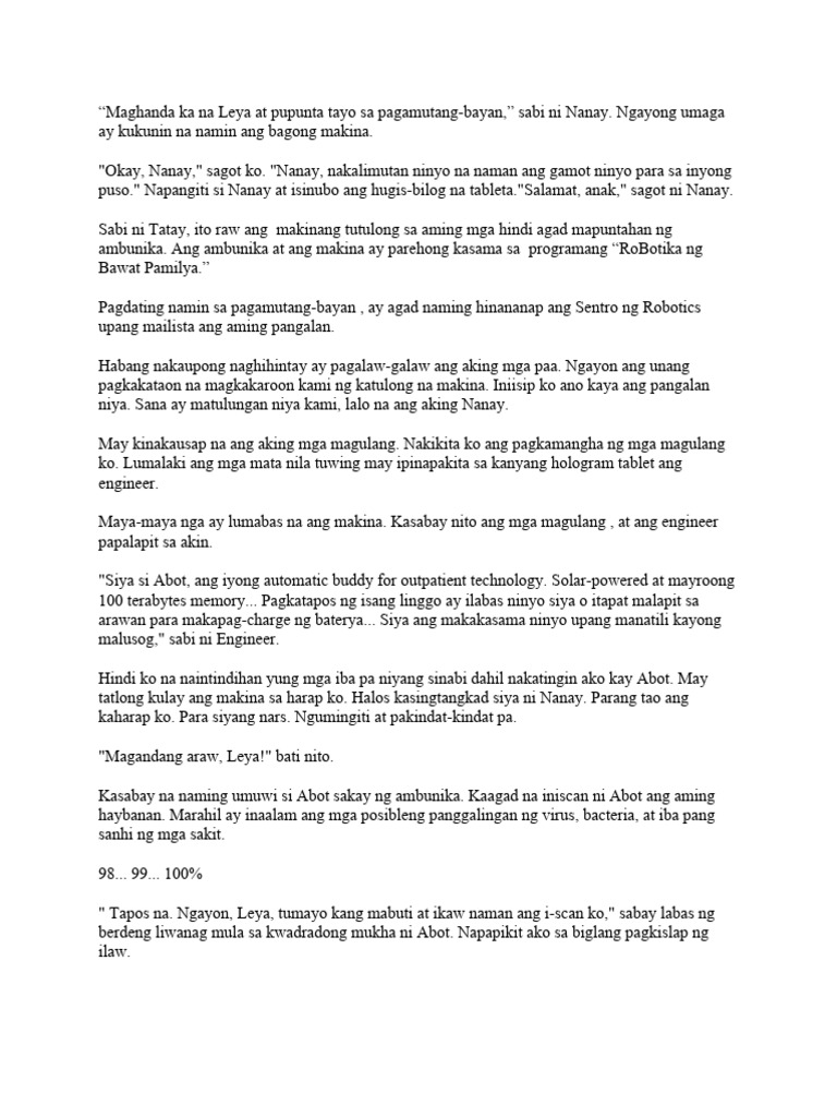 Si Abot, Ang Tagapangalaga | PDF