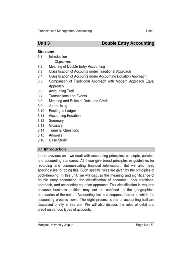 Double Entry Accounting Guide | PDF | Debits And Credits | Expense