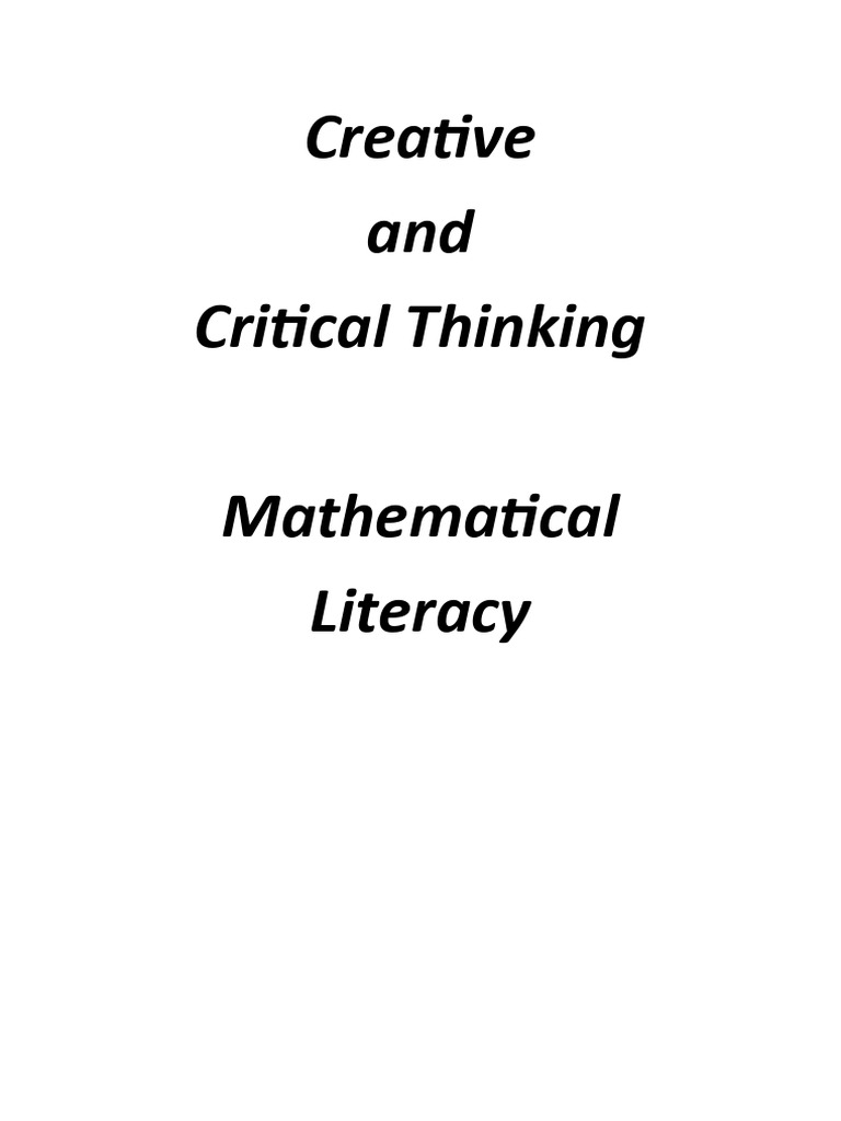 PISA Based Questions in Mathematical Litercay Prepared by Students ...