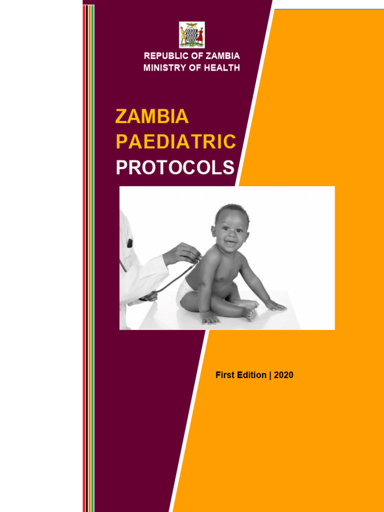 Zambia Paediatric Protocol 2020 | PDF | Diseases And Disorders ...