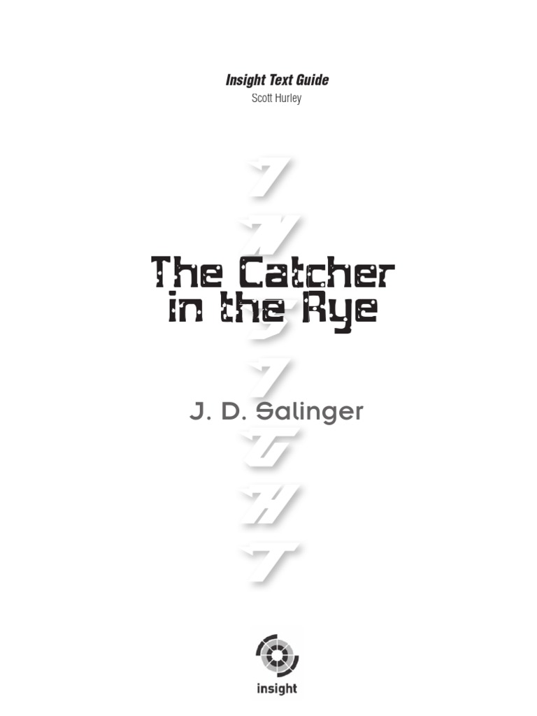 The Catcher in The Rye Great Notes | PDF | History | Mystery, Thriller ...
