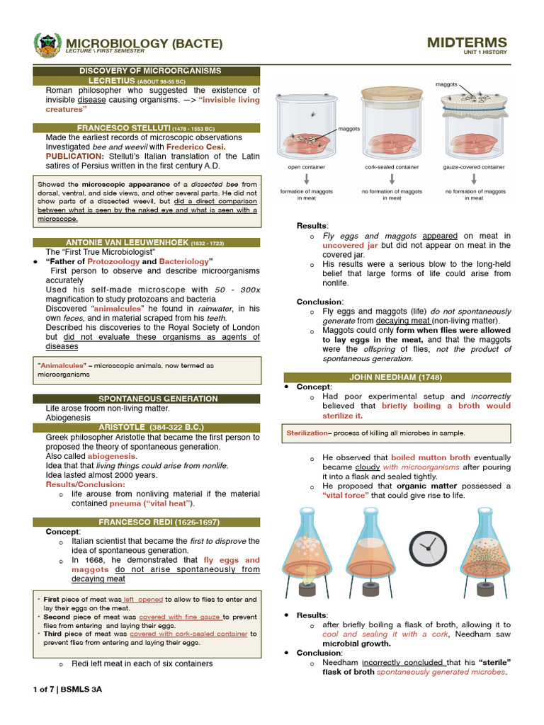 BACTE-LEC-1-HISTORY | Download Free PDF | Vaccines | Agar