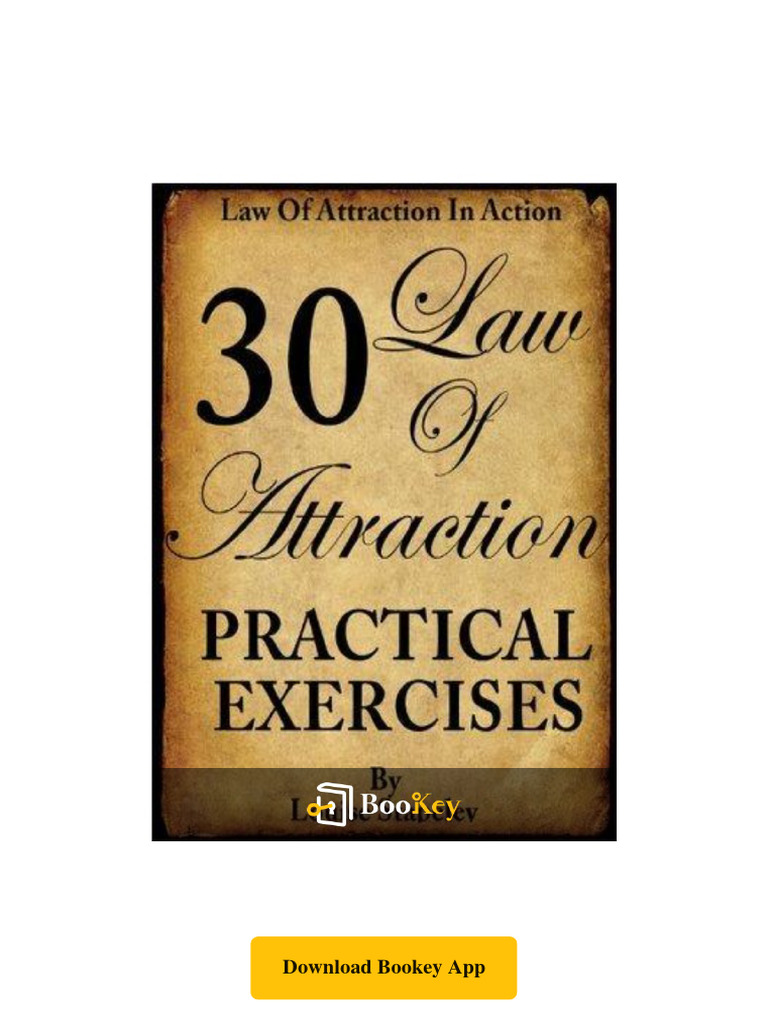 30 Exercises for Law of Attraction Mastery | PDF | Thought | Mental Image