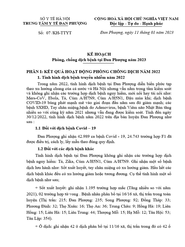 KH PCD 2023 Ttyt | PDF