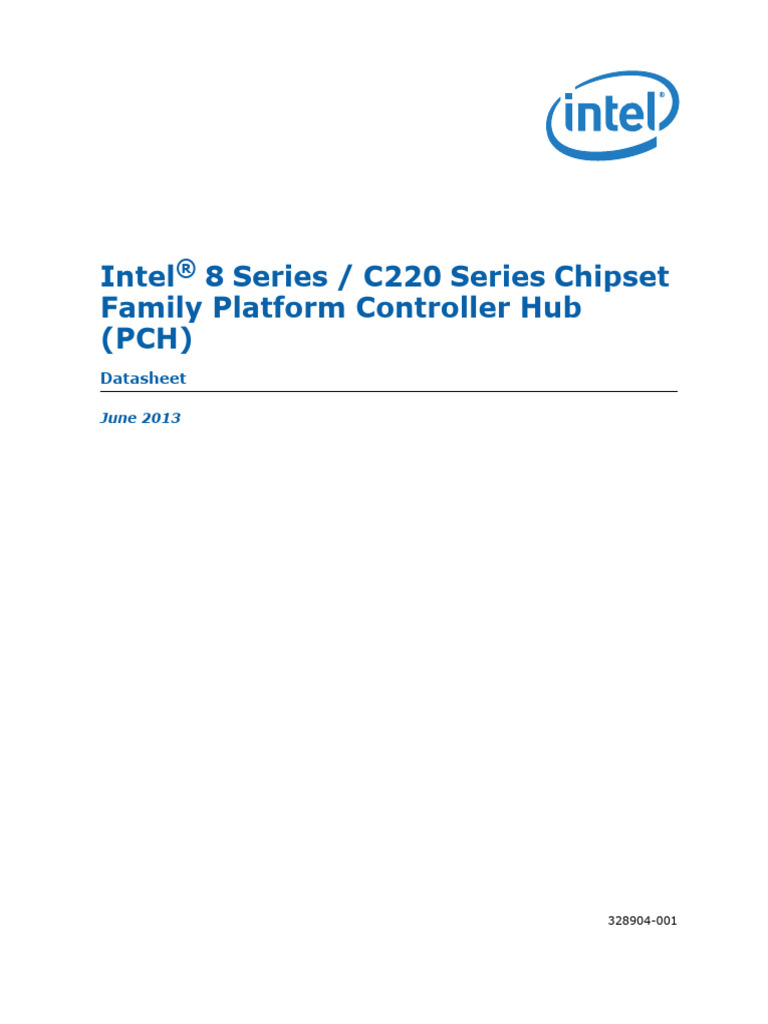 8 Series Chipset Pch Datasheet | PDF | Computer Science | Computing