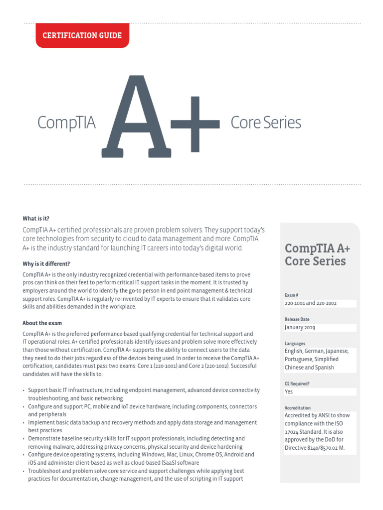 aplus-certification-guide---no-price-online | Download Free PDF | Computer Network | Educational ...