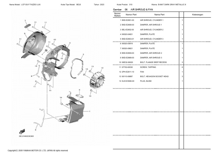 6 LCF125-F Fazzio Lux Air Shroud & Fan | PDF | Metalworking