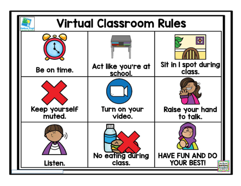 Virtual Class Rules | PDF