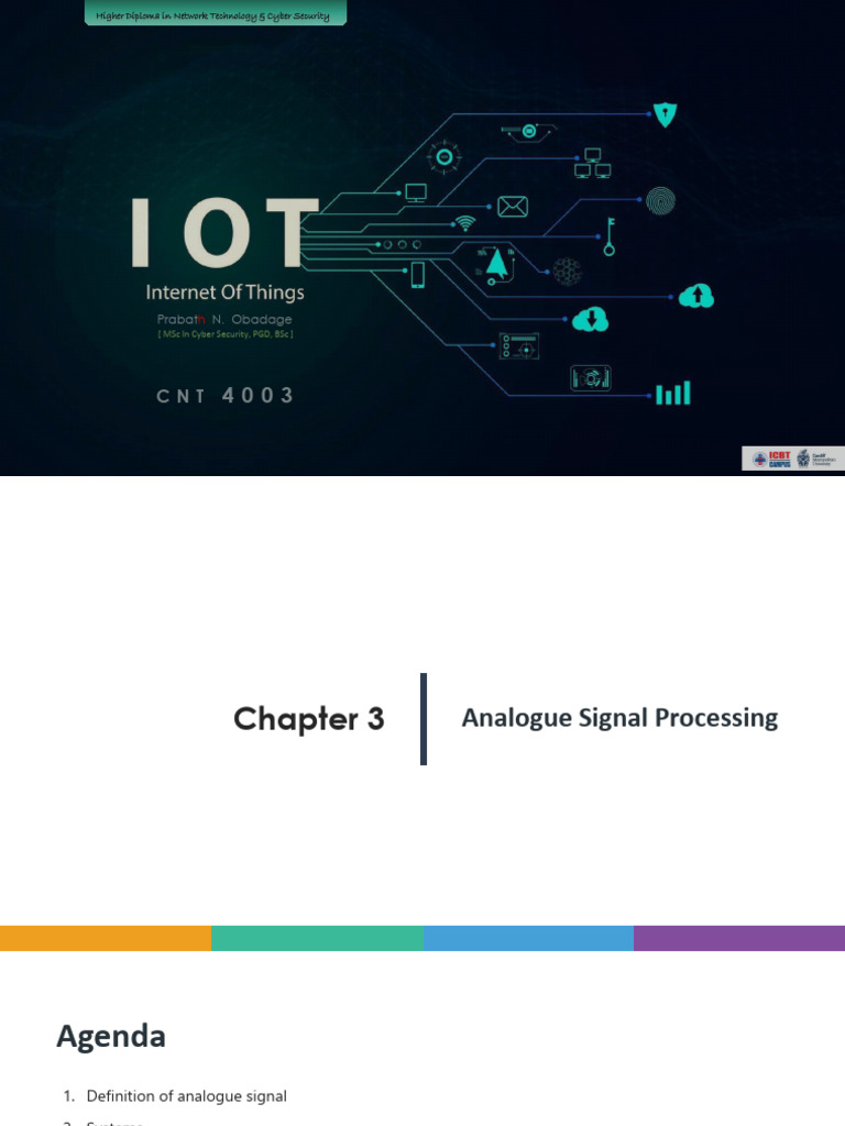 M3 - Analogue Signal Processing | PDF | Digital Signal Processing | Discrete Time And Continuous ...