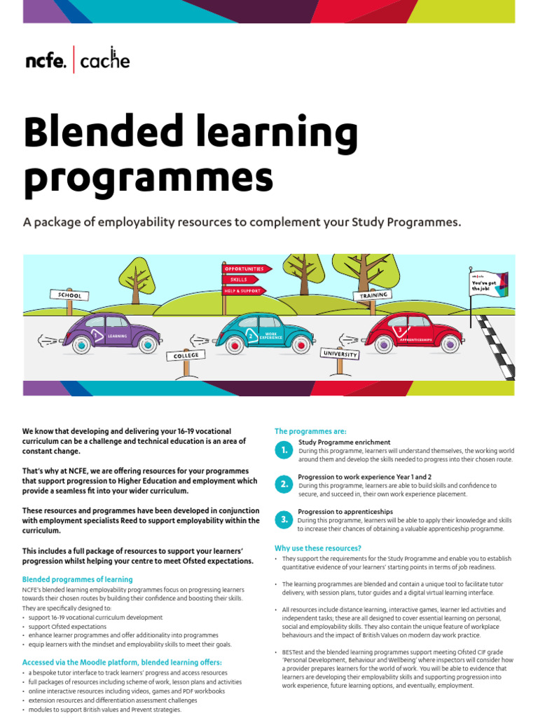 Blended Learning Resource Brochure 29032019 | PDF | Learning ...