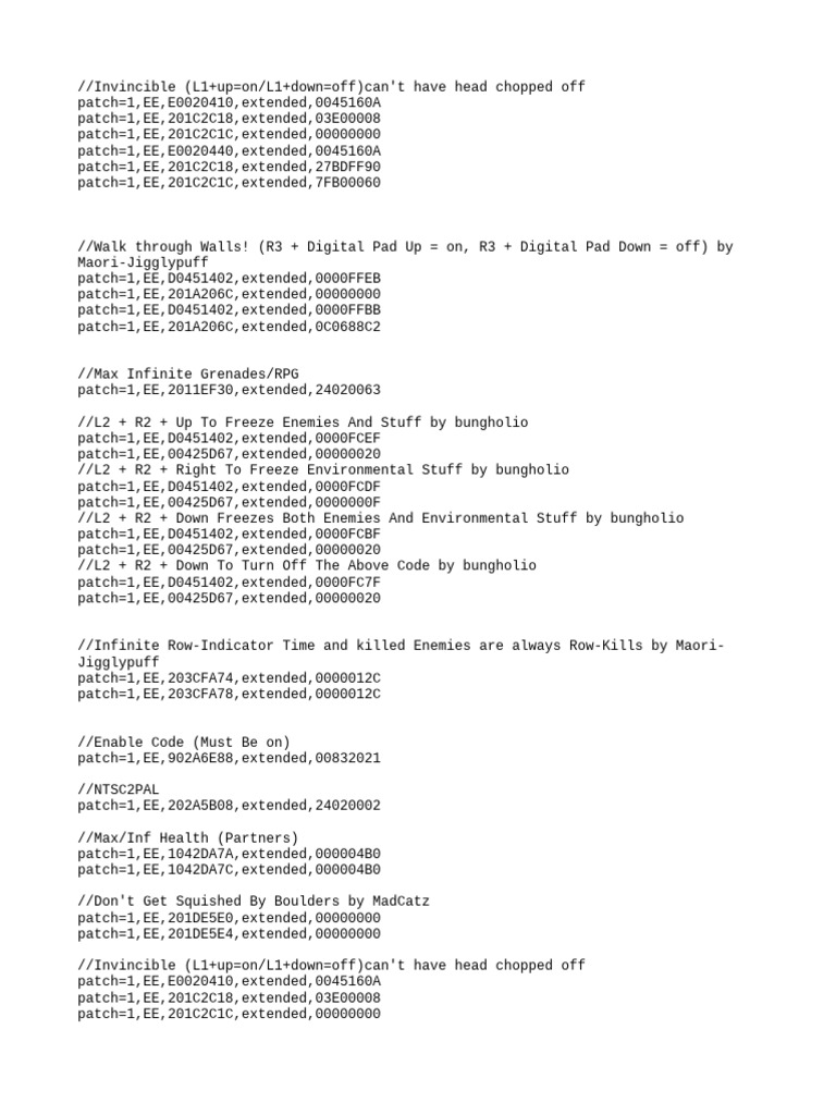 cheat resident Evil 4 | PDF