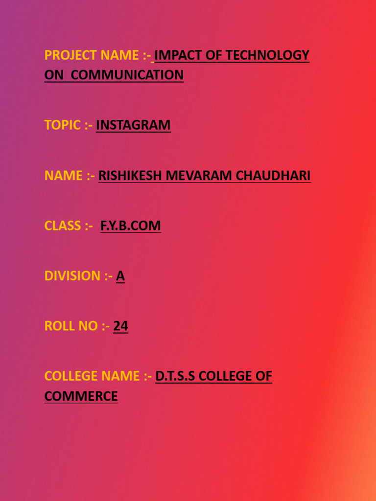 BC Project | PDF | Hashtag | Communication