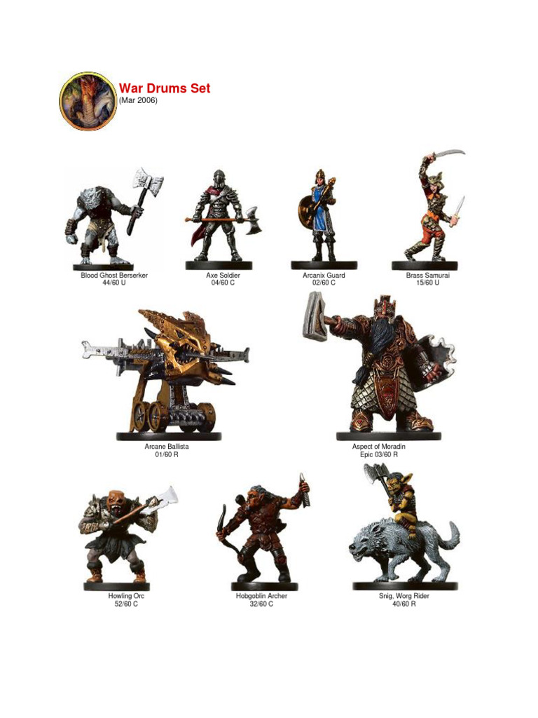D&D Minis 9 | PDF | Fantasy | Dungeons & Dragons