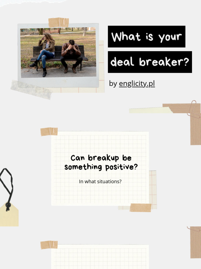 Understanding Deal Breakers in Relationships | PDF | Self-Improvement