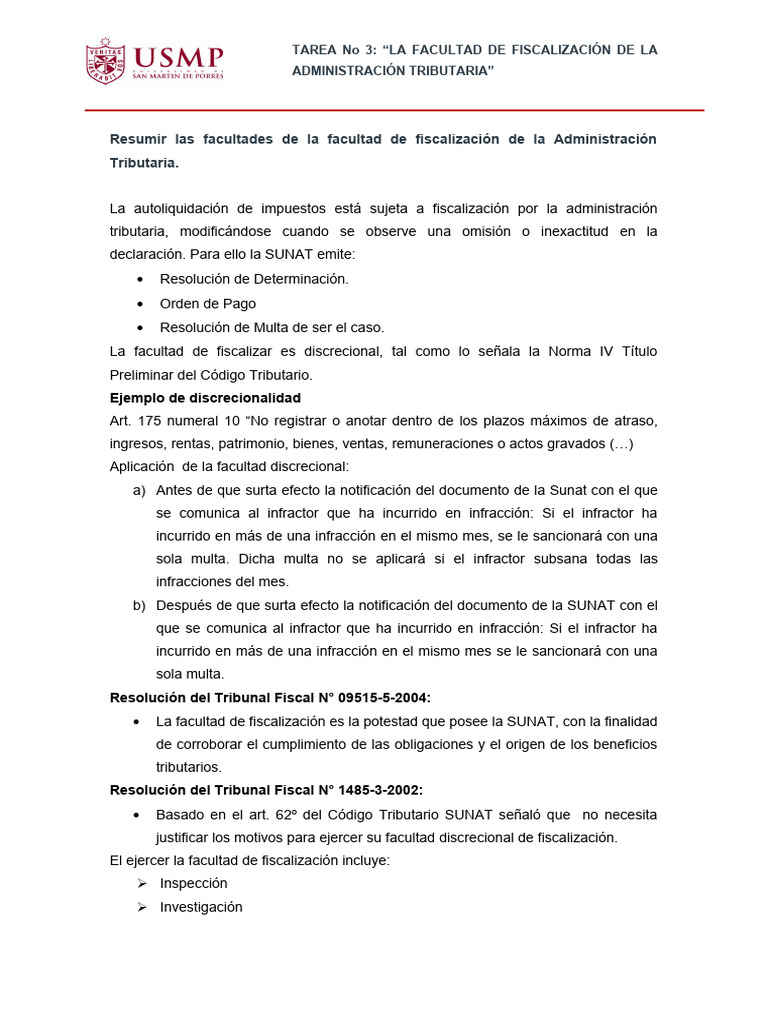 ts03 - Usmp | PDF | Multa (pena) | Gobierno