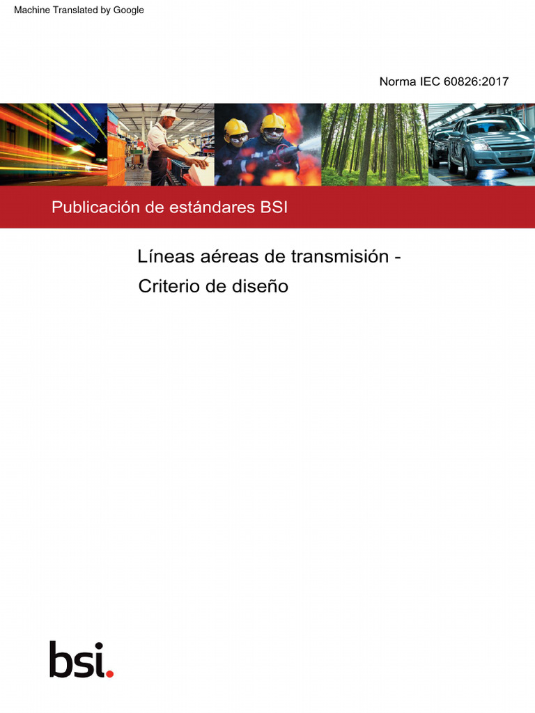 BS Iec 60826-2017 | PDF | Comisión Electrotécnica Internacional ...