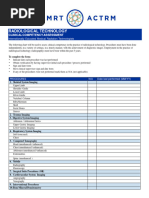 FHSU Radiologic Technology Program Guide | PDF | Medical Imaging ...