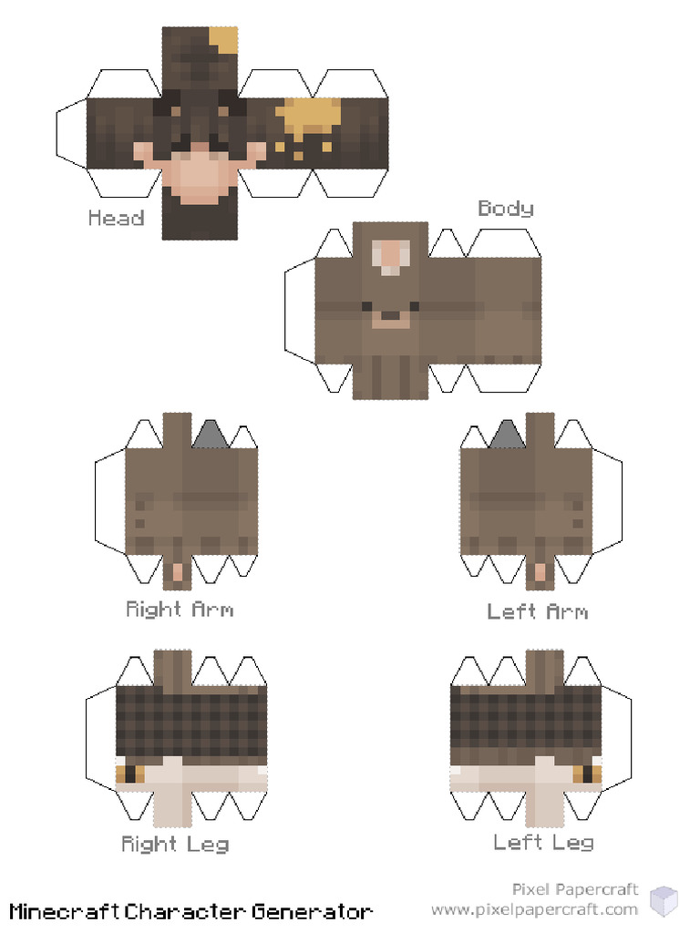 Papercraft_minecraft | PDF