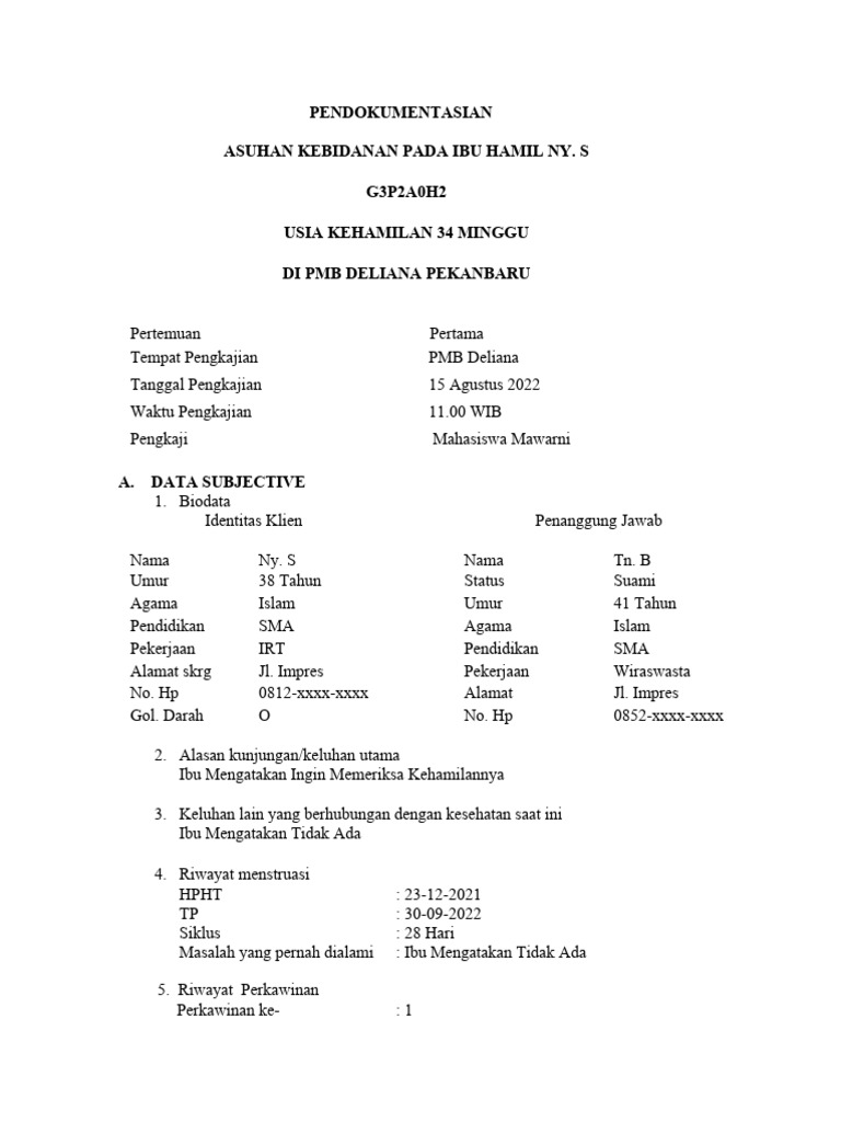 Format Anc & Kasus | PDF