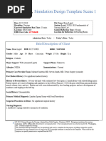 Emergency Medicine Simulation Template | PDF | Simulation | Learning