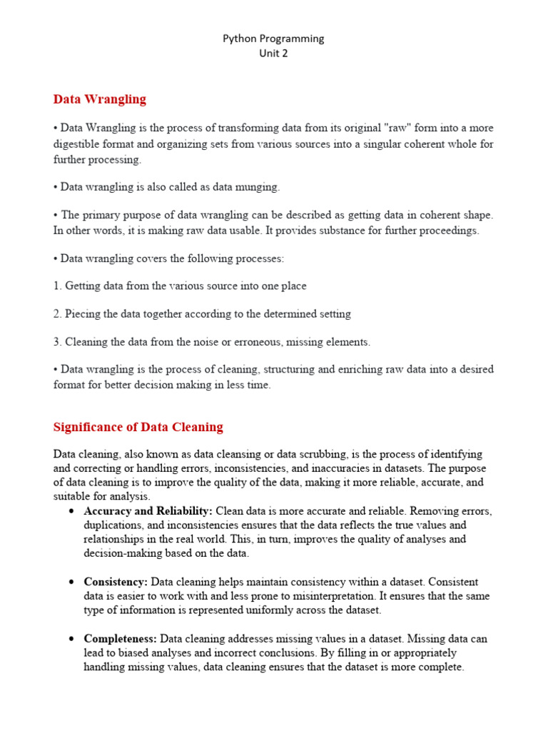 Python (Unit - 2) | PDF | Regular Expression | Categorical Variable