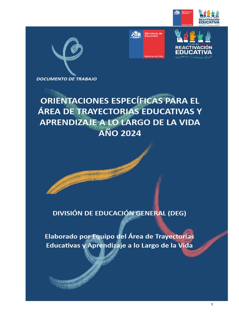 Orientaciones Epja 2024 - Versión Final | PDF | Inclusión (Educación) | Enseñando