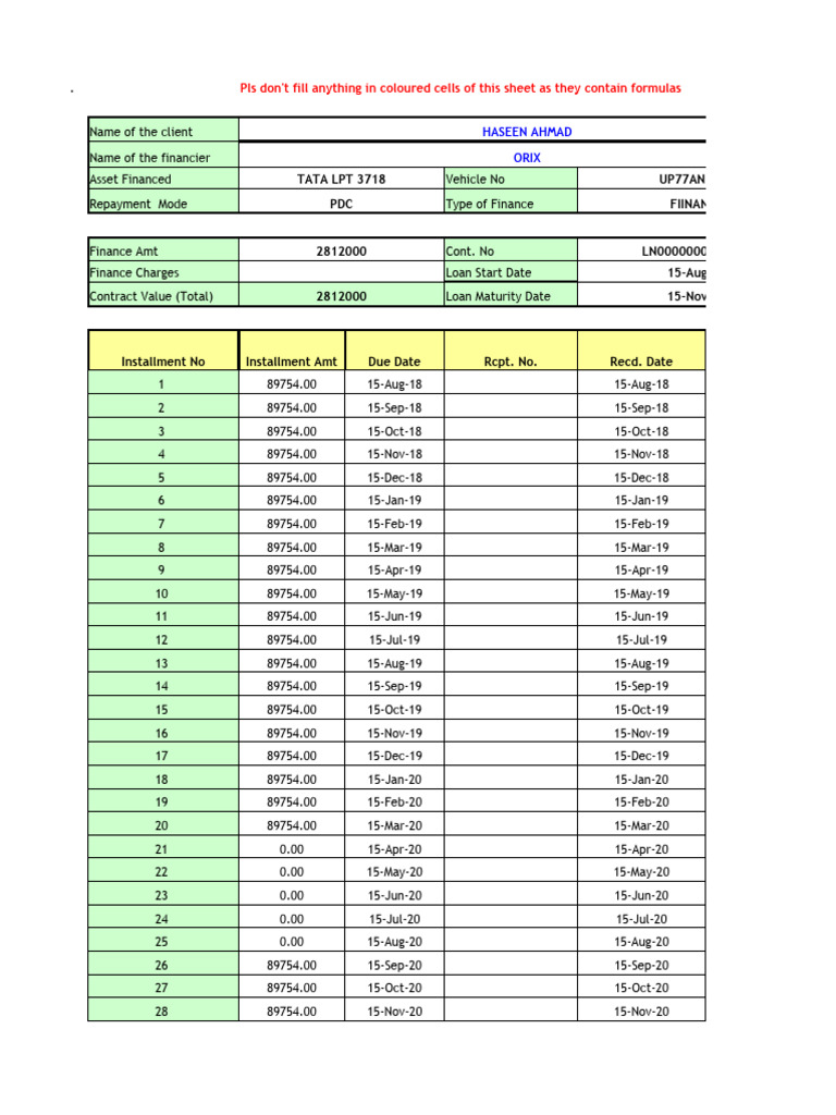 Yogita Cons Track Validation | PDF | Loans | Economies