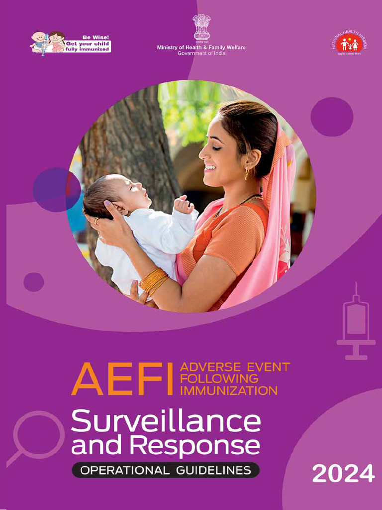 National AEFI Surveillance and Response Operational Guidelines 2024 | PDF | Vaccines ...
