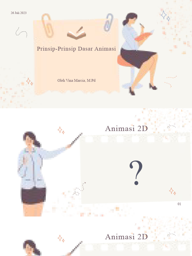 Materi 1 - Prinsip Dasar Animasi | PDF