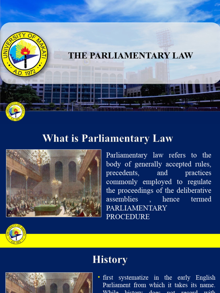 Chapter 1 Brief-History-of-Parliamentary-Law | PDF | Parliamentary ... Chapter 1 Brief-History-of-Parliamentary-Law | PDF | Parliamentary ...