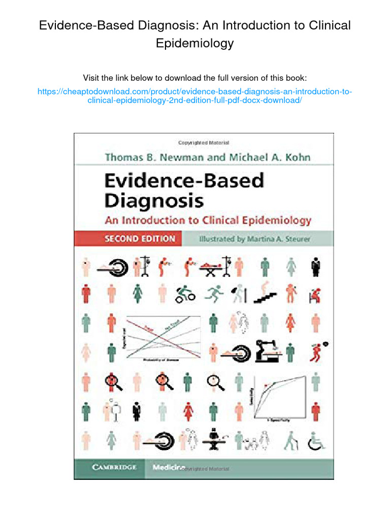 Evidence-Based Diagnosis: An Introduction To Clinical Epidemiology ...